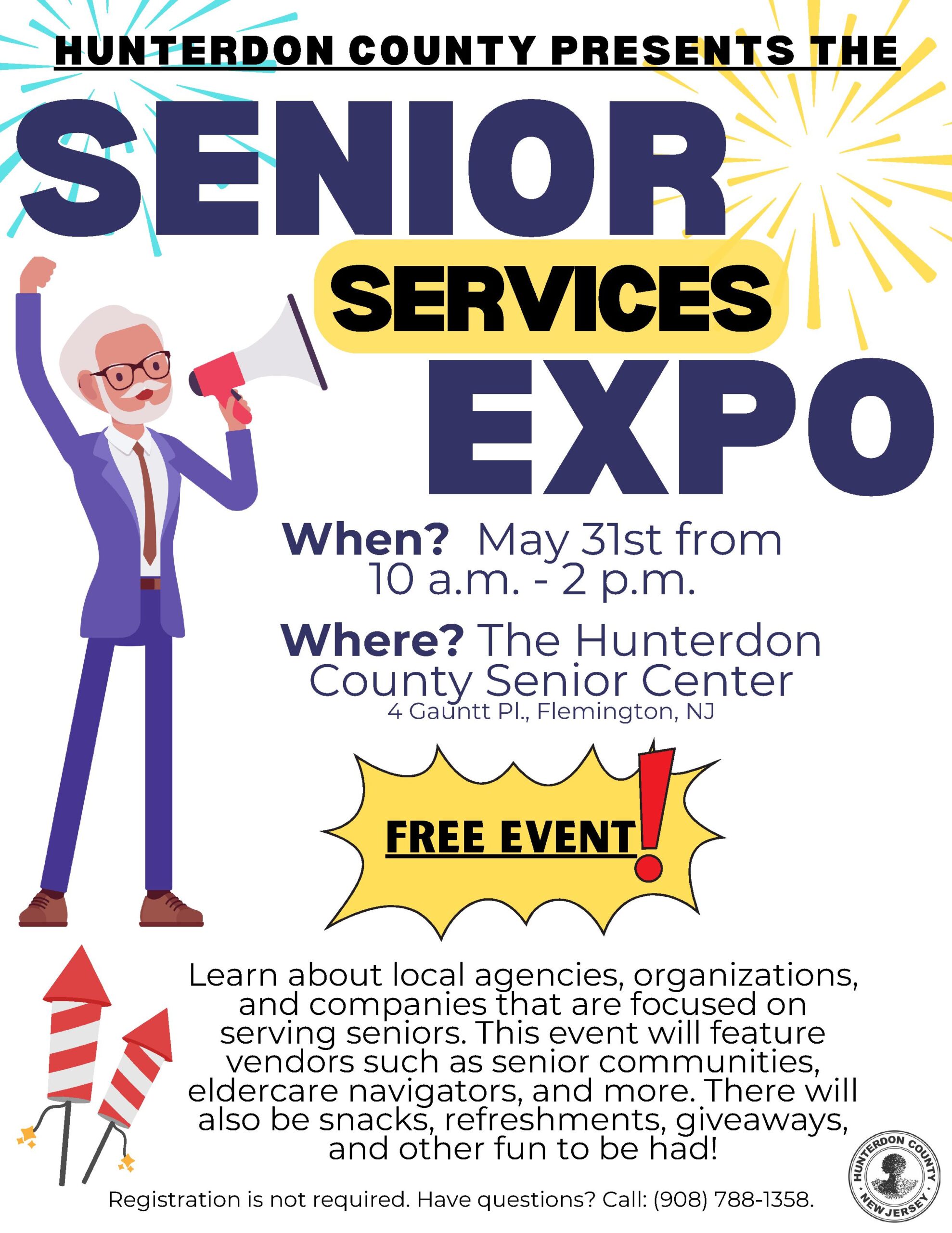 Senior Services Expo – May 31, 2024 10:00 am to 2:00 pm – Califon, New ...